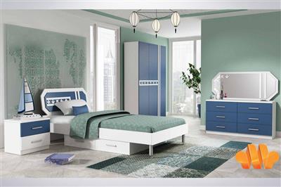 سرویس خواب نوجوان | بهترین تولیدی تخت خواب تک نفره